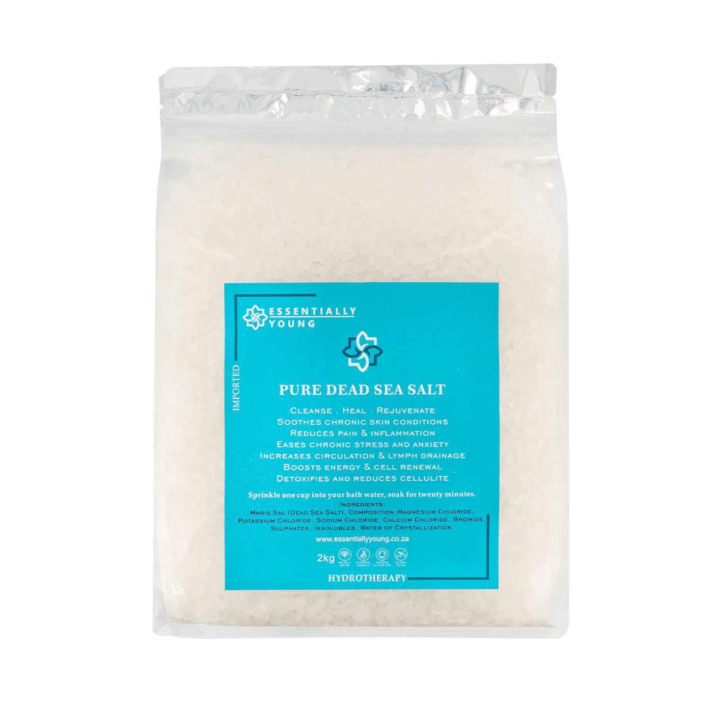 Pure Dead Sea Salt - Pure Dead Sea Salt from Healthnut - Health Nutrition